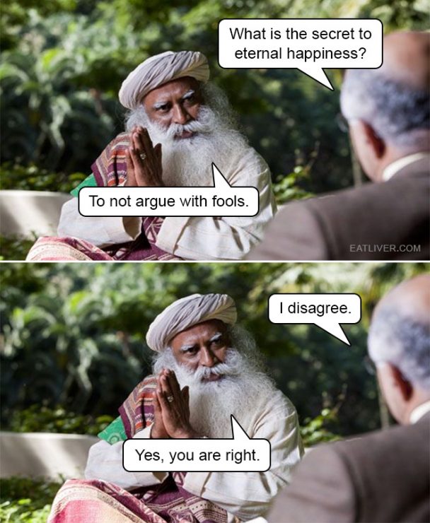 The Secret To Eternal Happiness - Funny LOL Memes