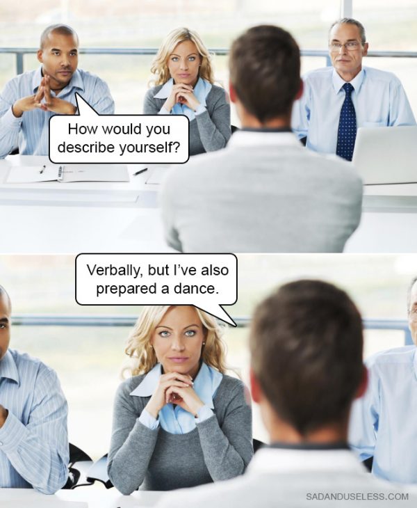 Job Interview: Nailed It! - Funny LOL Memes